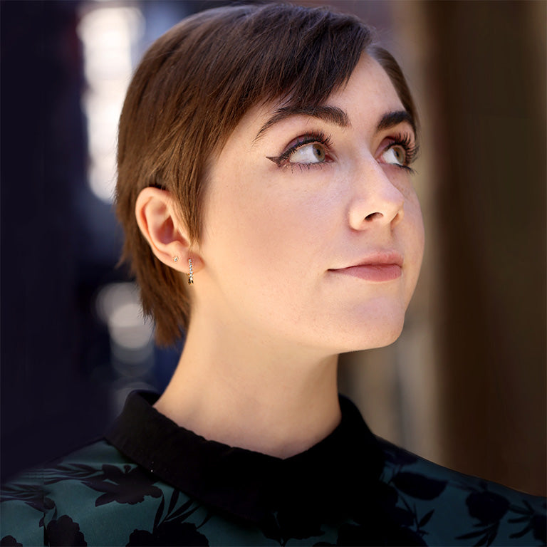 The Perfect Classic, The Huggie Earring – Steven Singer Jewelers