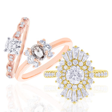 Vintage Style Engagement Rings | Steven Singer Jewelers