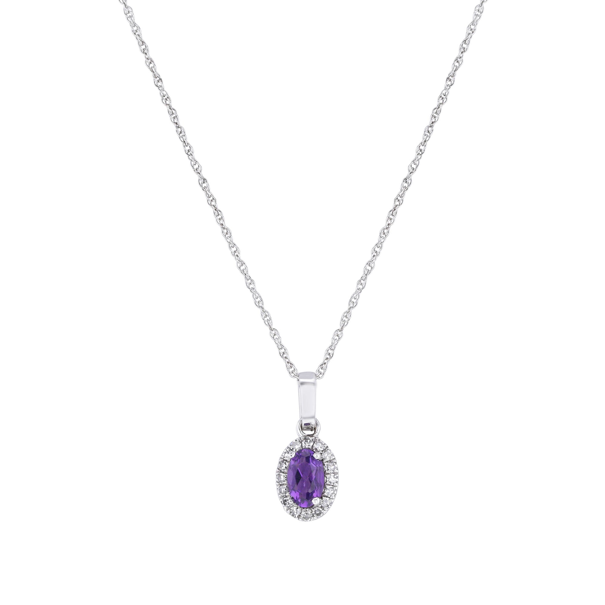 Popsicle Amethyst & Diamond Necklace – Steven Singer Jewelers