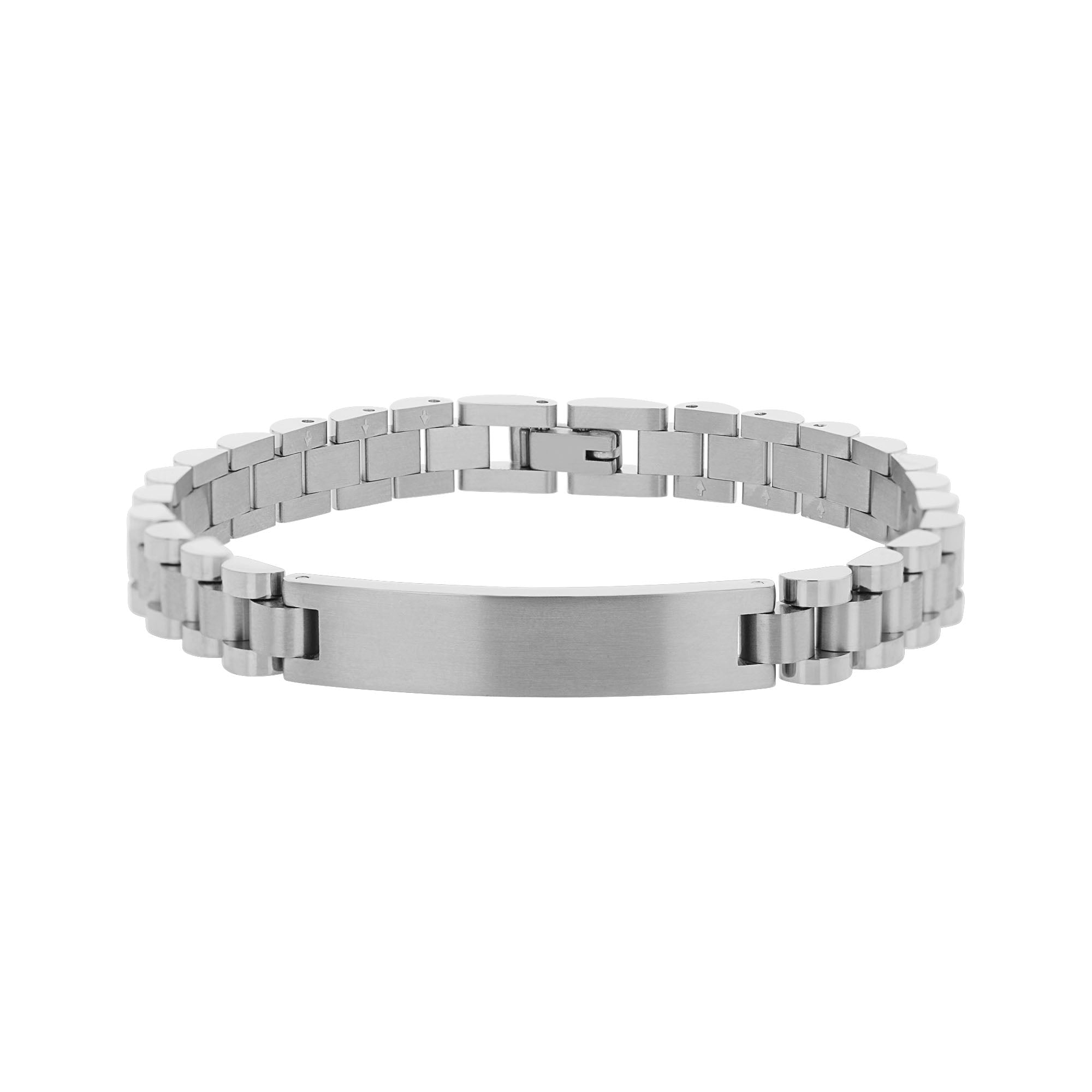 Stainless Steel Link ID Bracelet – Steven Singer Jewelers
