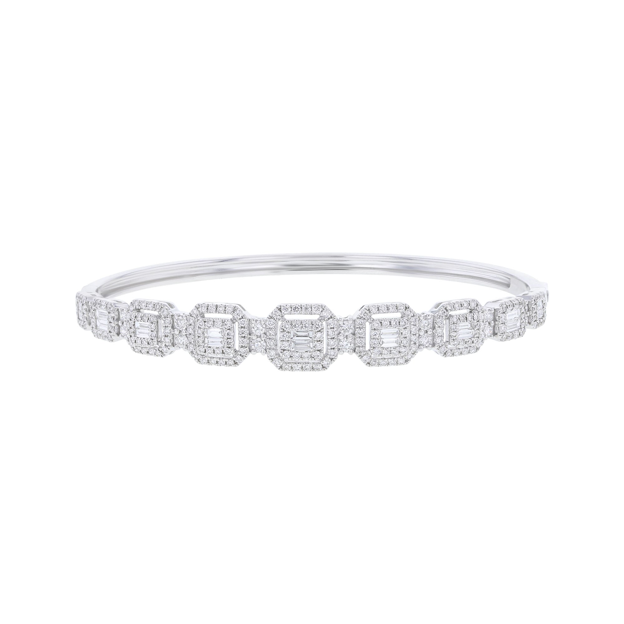 Contessa Diamond Bangle Bracelet – Steven Singer Jewelers