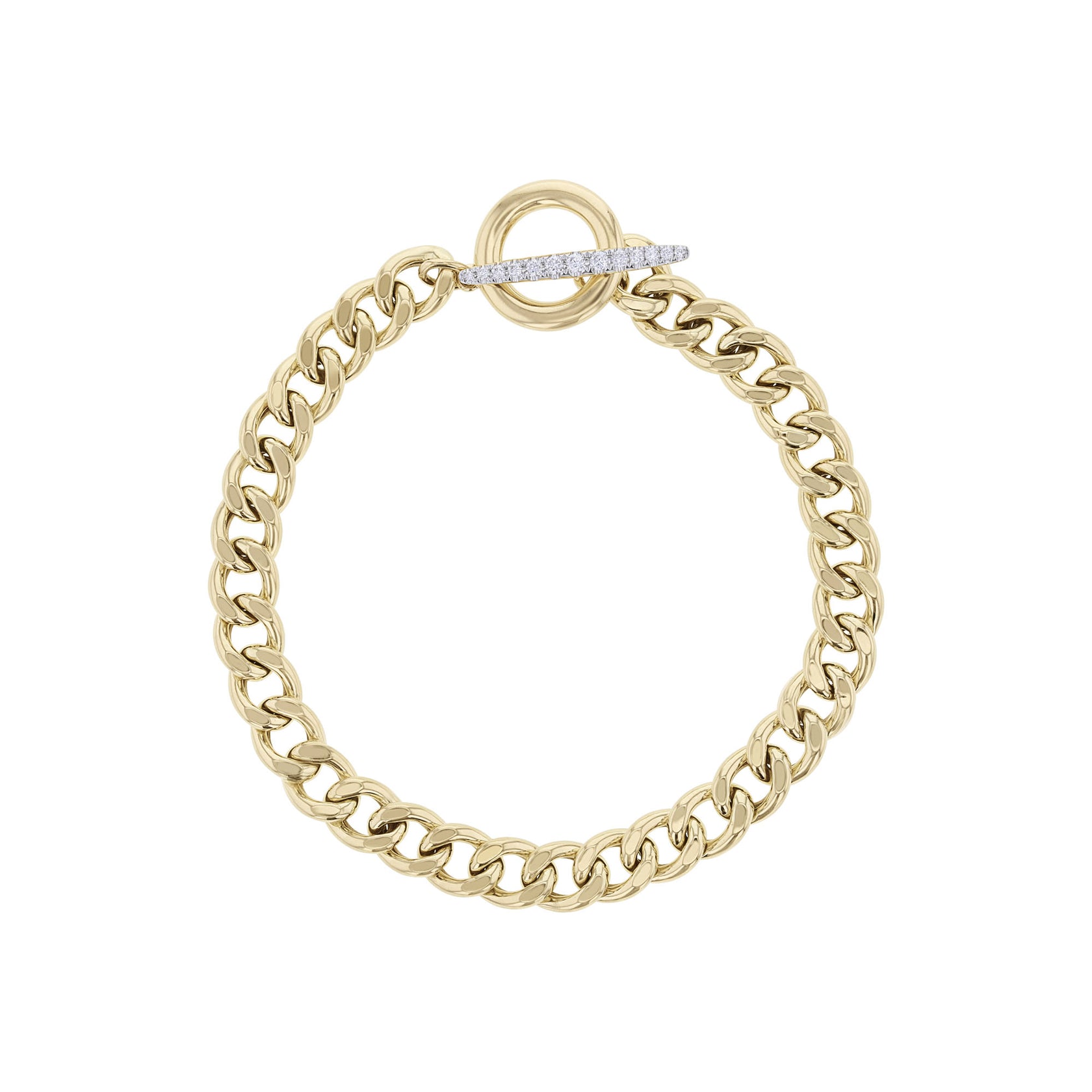 Coco Cuban Link Diamond Bracelet – Steven Singer Jewelers