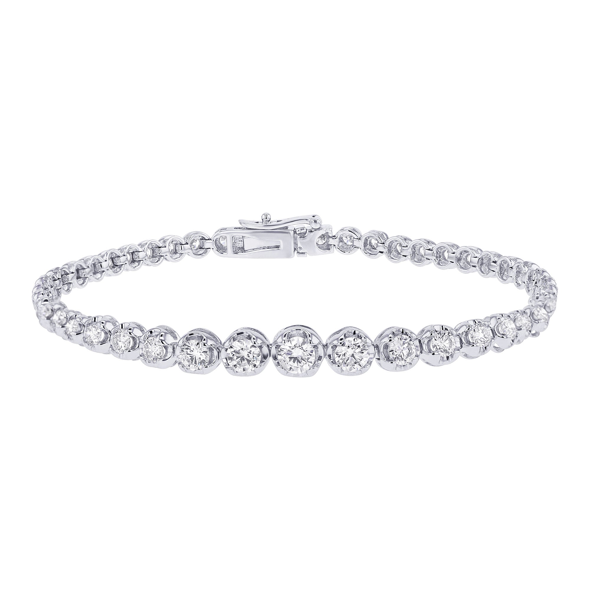 Miracle Diamond Tennis Bracelet 3ct – Steven Singer Jewelers