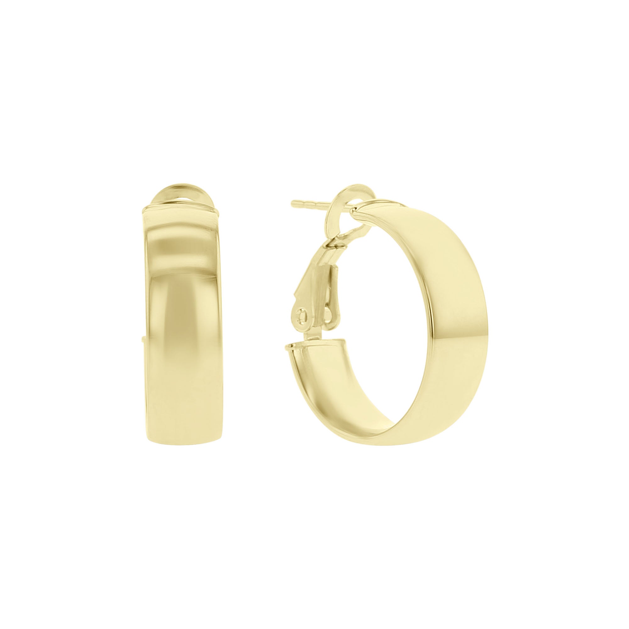 Golden Goddess Hoop Earrings – Steven Singer Jewelers