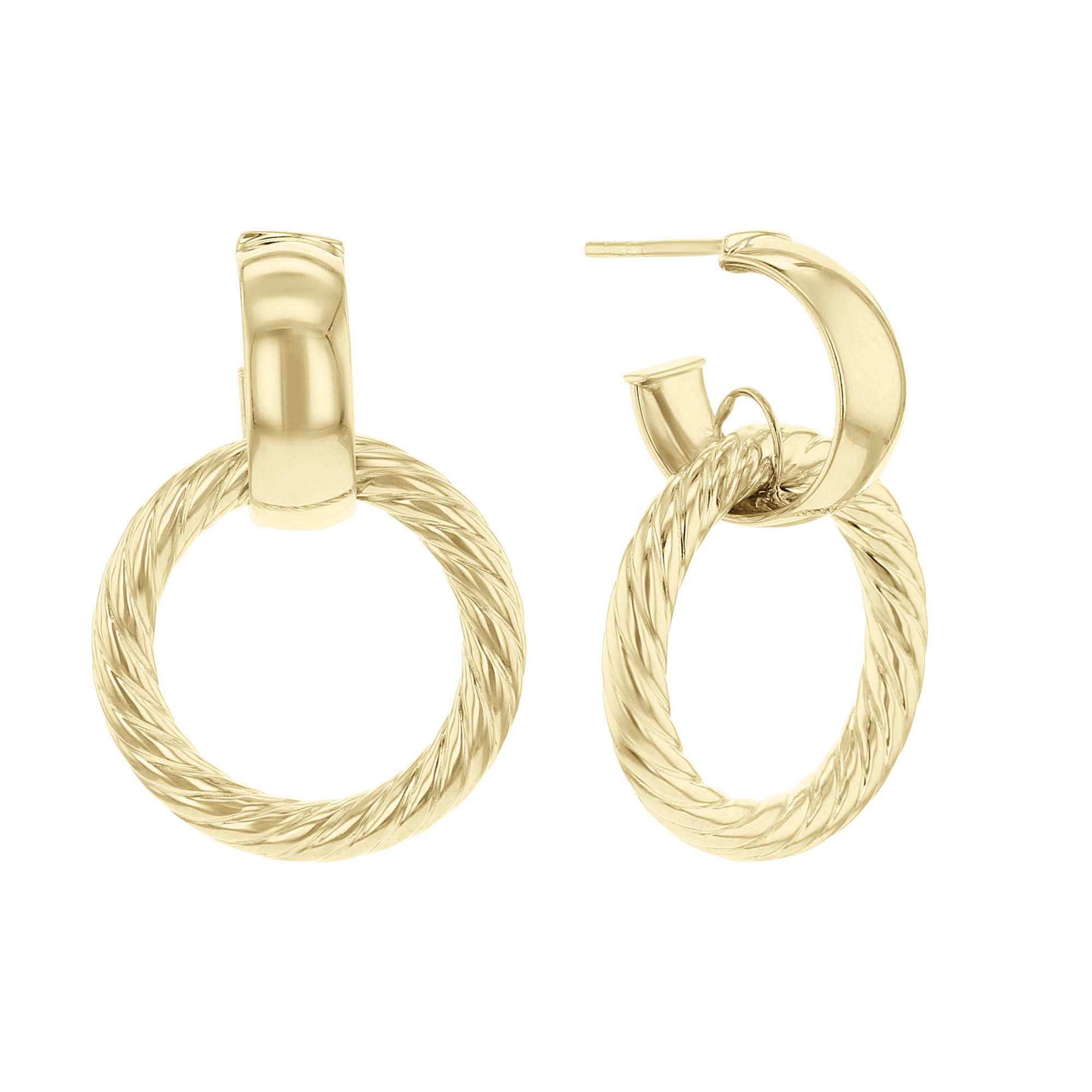 Golden Idol Earrings – Steven Singer Jewelers
