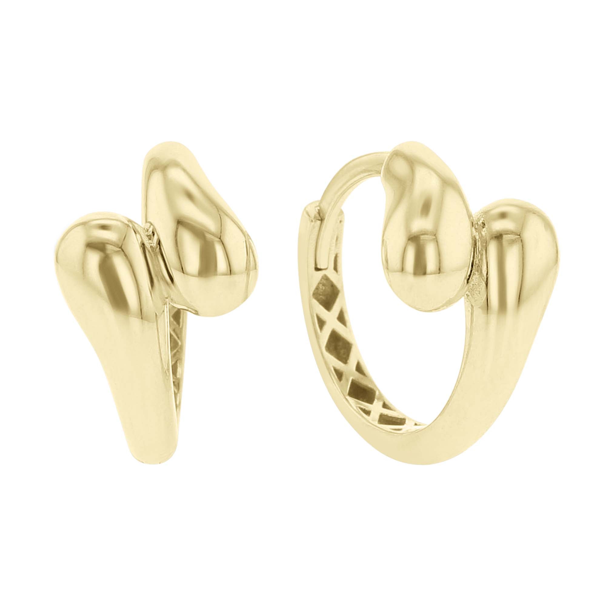 Helsinki Gold Hoop Earrings – Steven Singer Jewelers