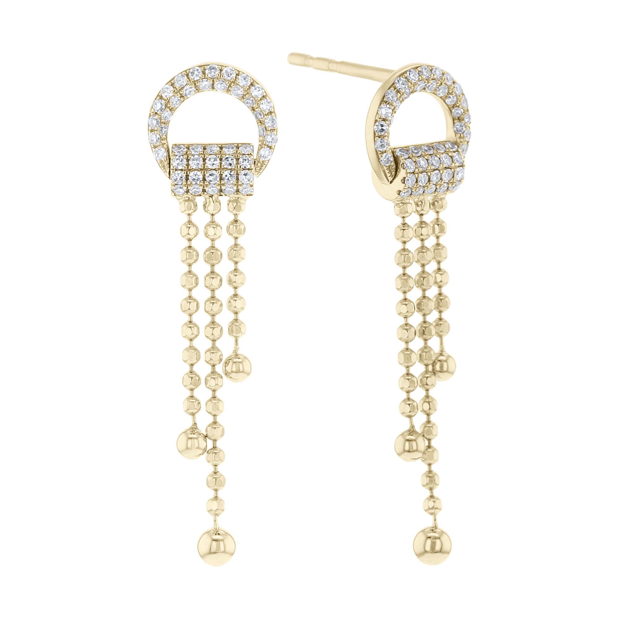 Glow Up Diamond Dangle Earrings – Steven Singer Jewelers