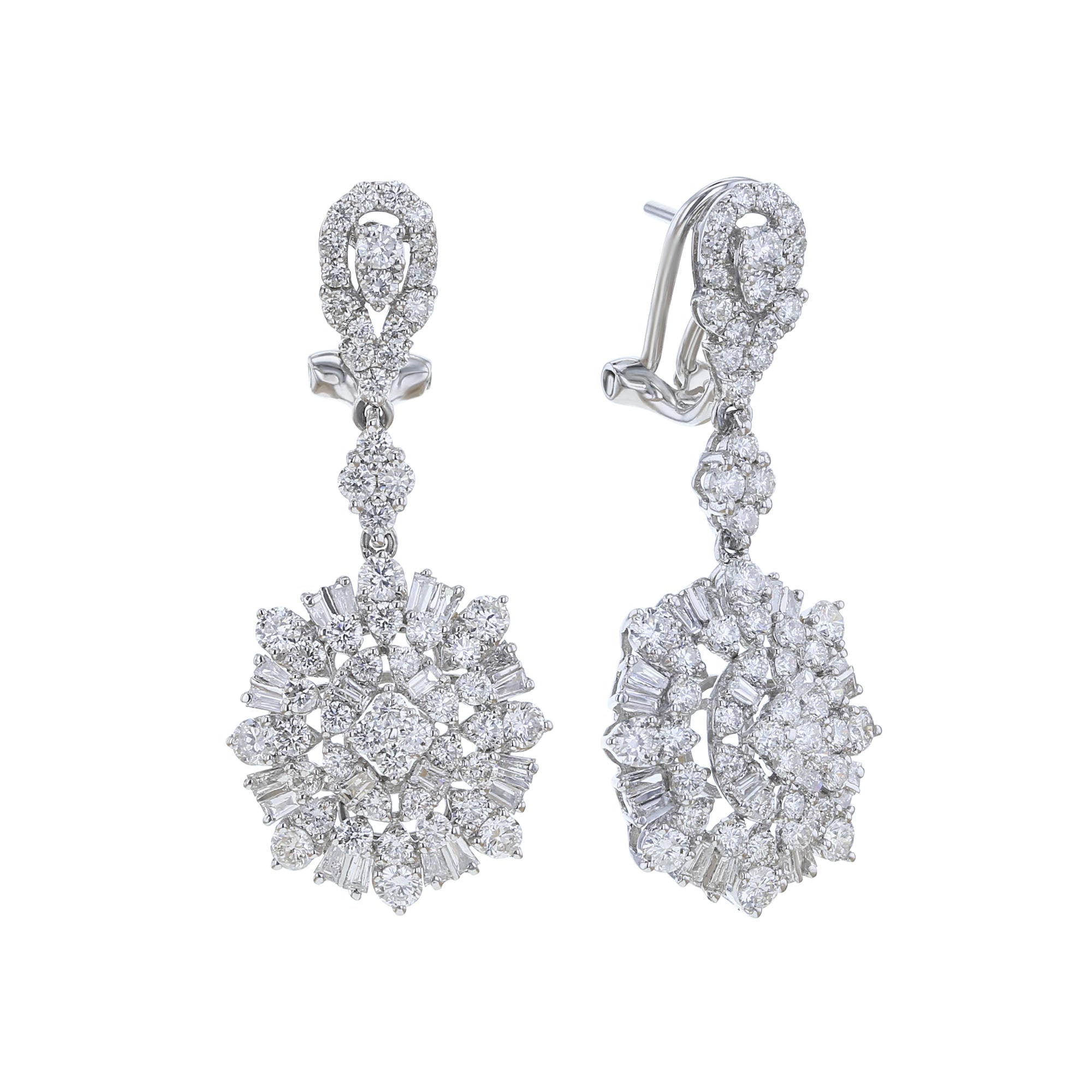 Alouette Diamond Drop Earrings – Steven Singer Jewelers