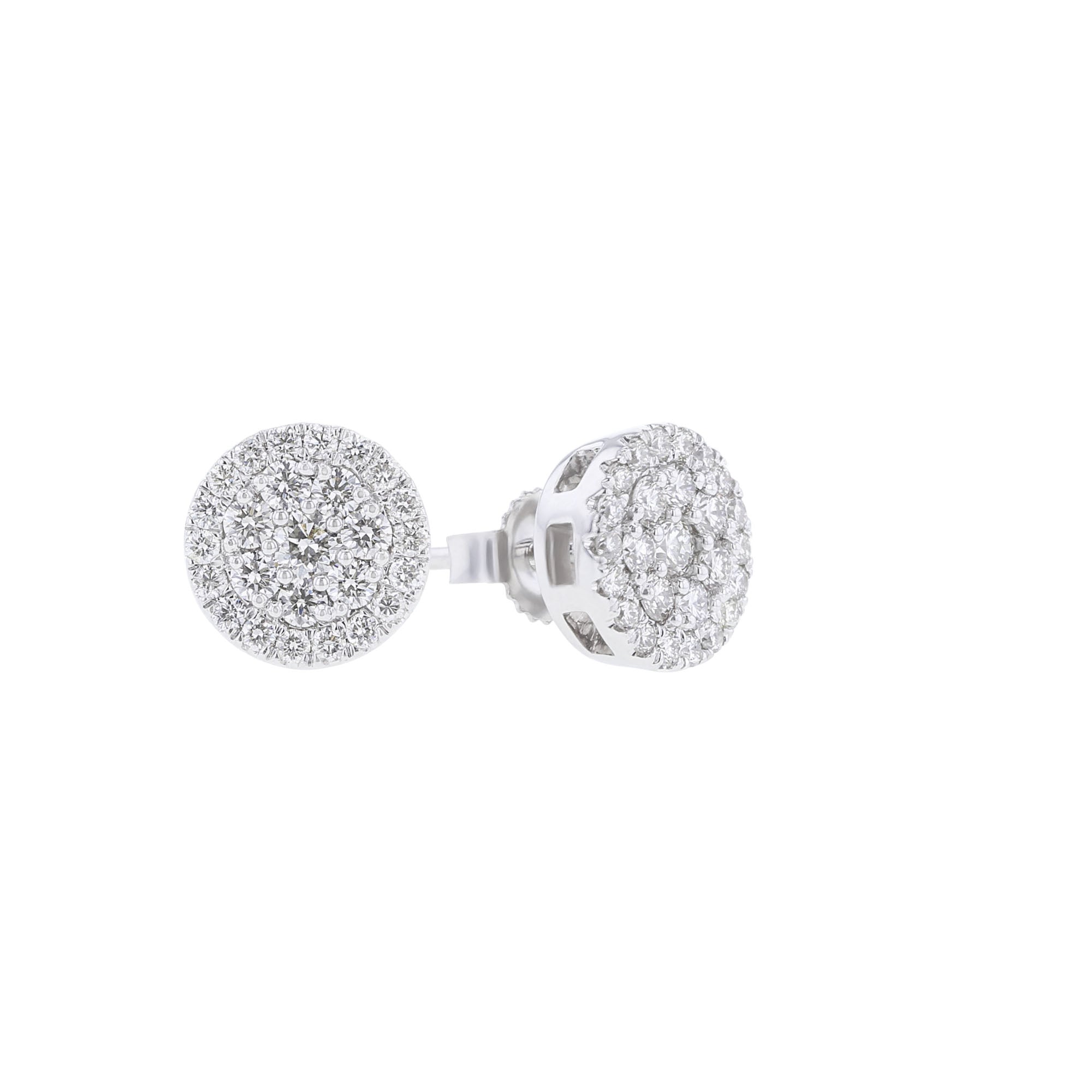 Halley Pave Diamond Earrings – Steven Singer Jewelers