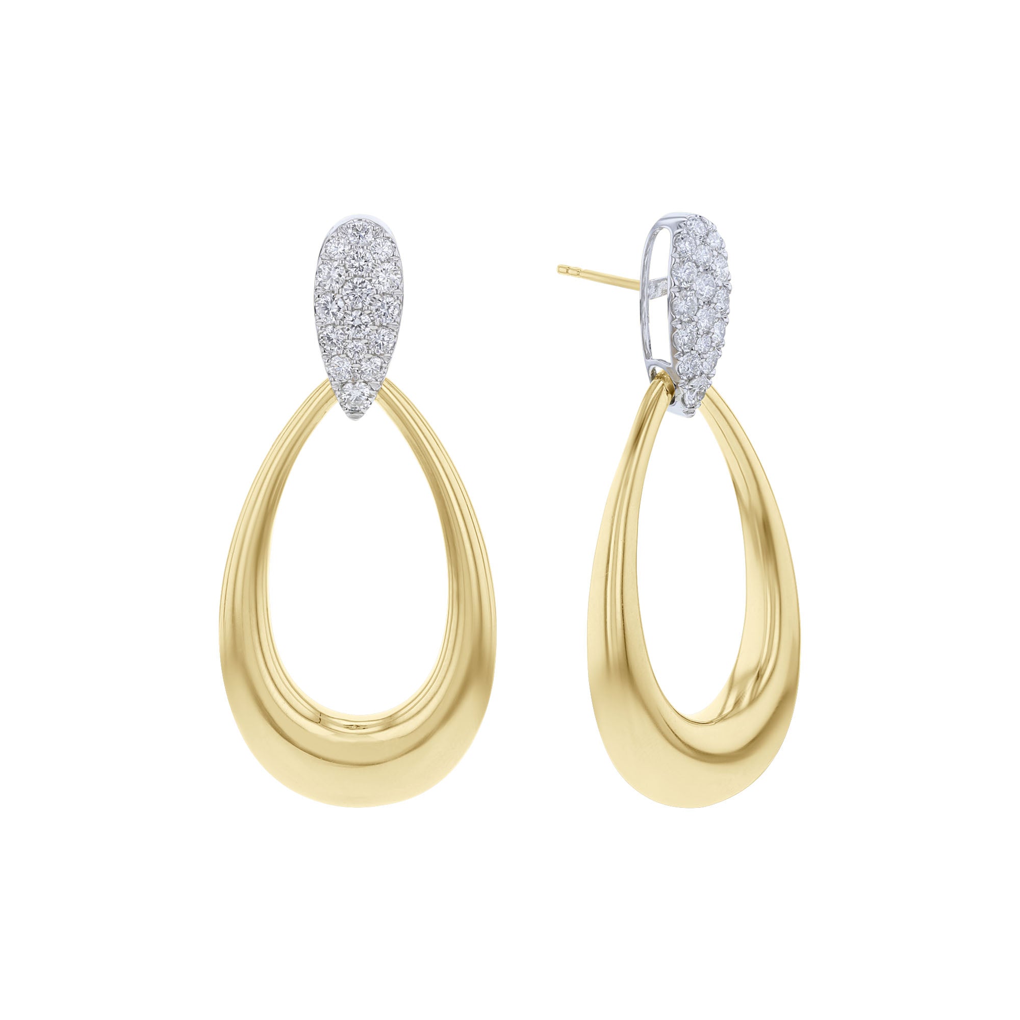 Dottie Diamond Drop Earrings – Steven Singer Jewelers