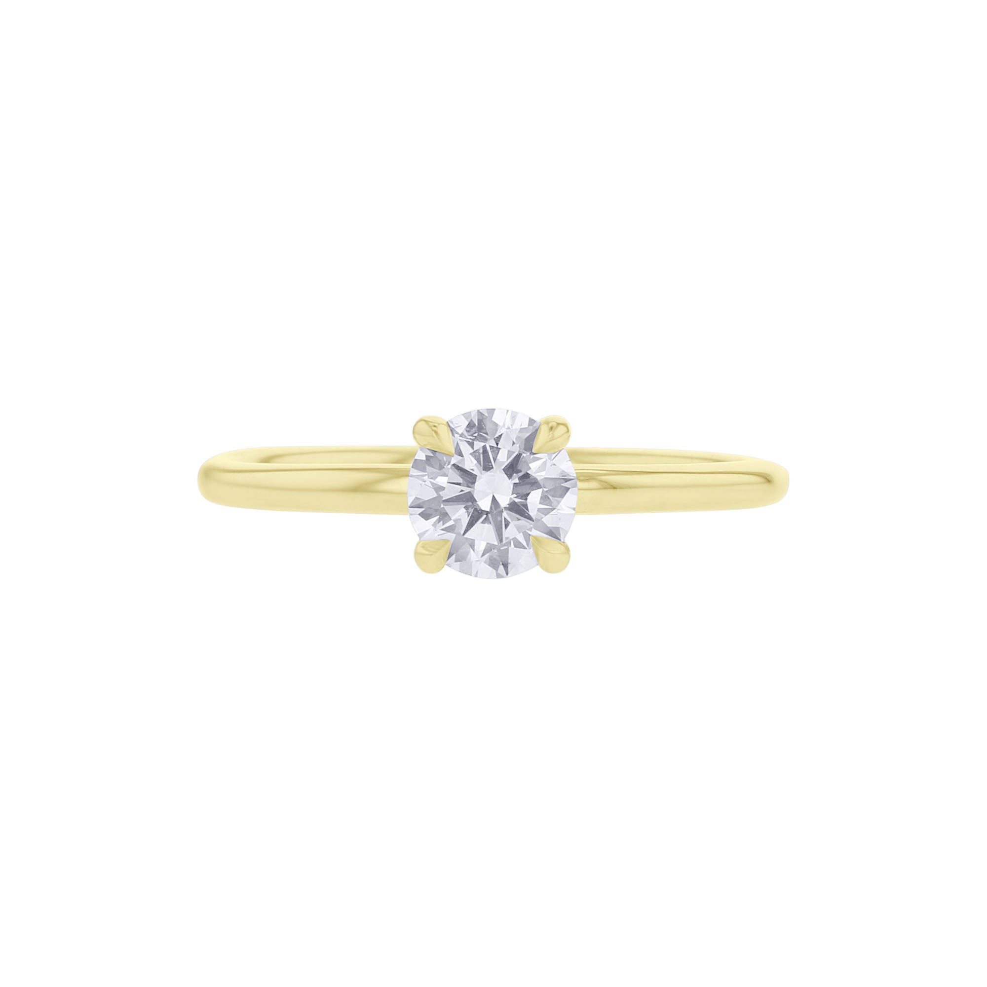 Ember Round Ready for Love Diamond Engagement Ring 3/4ct – Steven ...