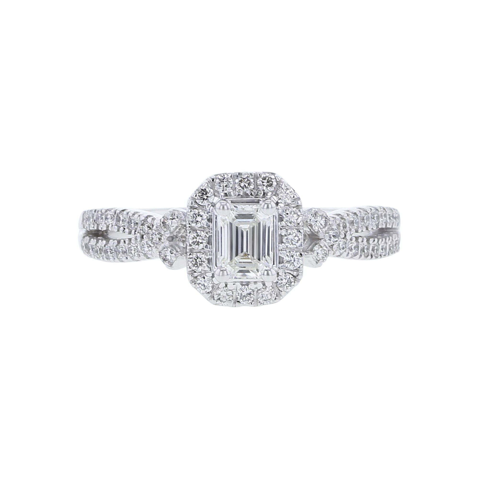 Aster Emerald Cut Ready for Love Diamond Engagement Ring – Steven ...