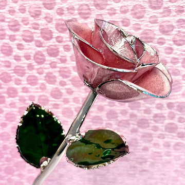 Gold and Platinum Dipped Roses | Steven Singer Jewelers