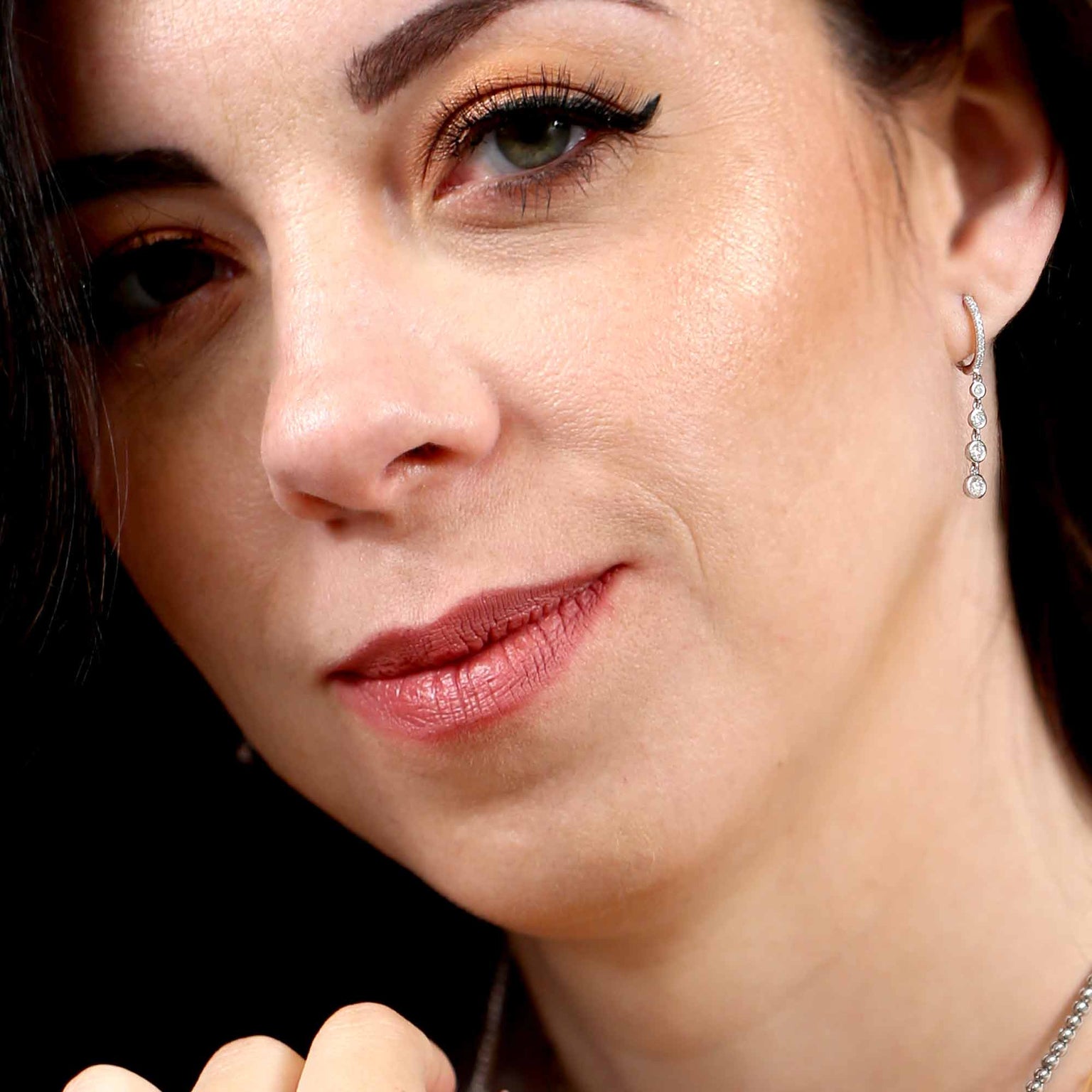 Dripping Diamonds Bezel Drop Earrings – Steven Singer Jewelers