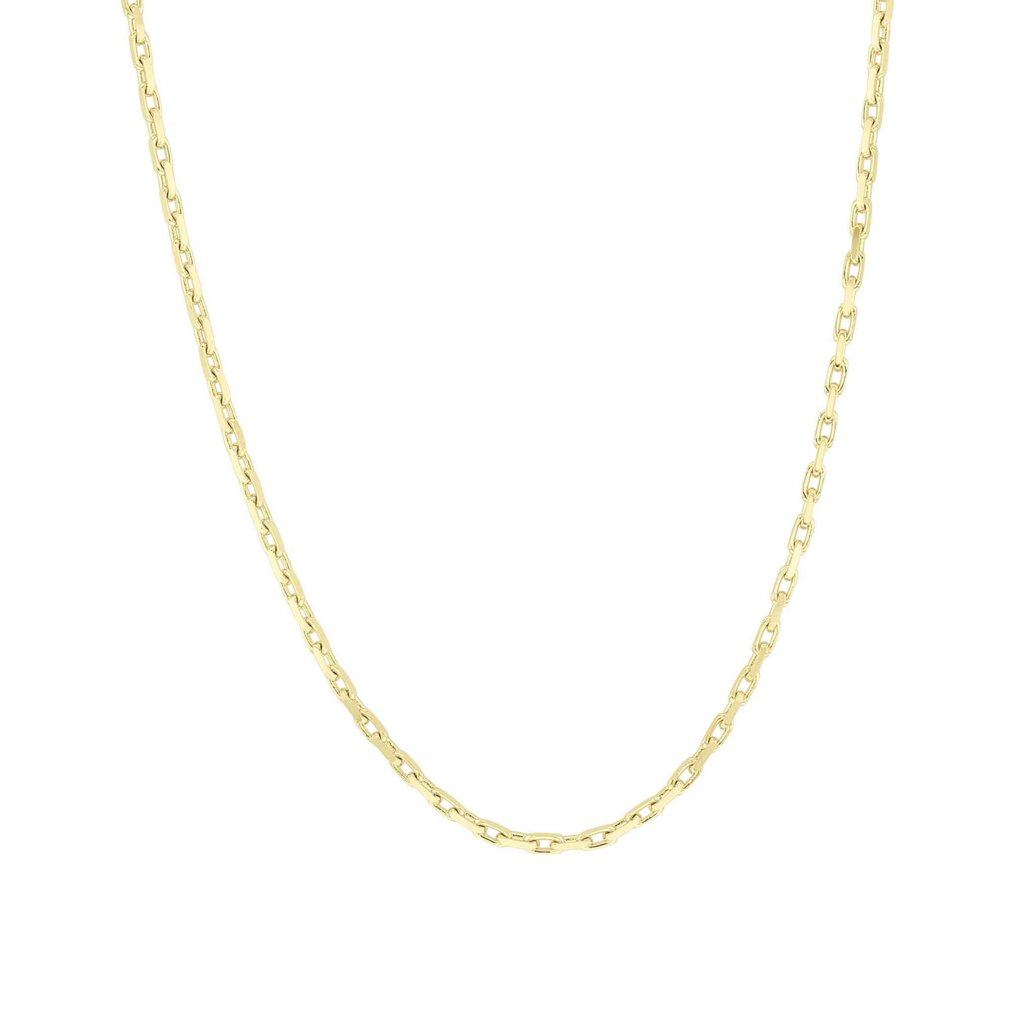 Viking Anchor Link Gold Chain Necklace 20“ – Steven Singer Jewelers
