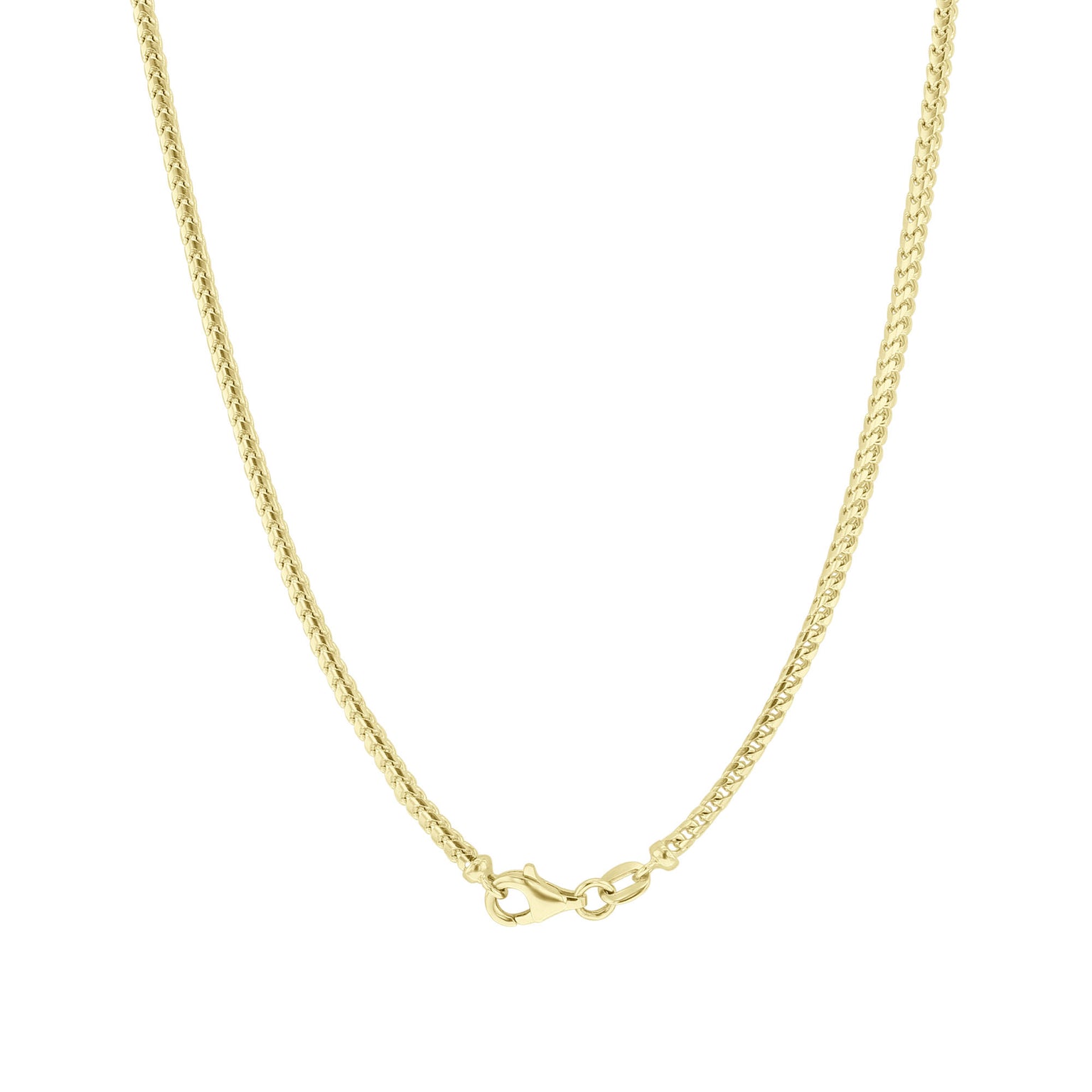 Commander Franco Link Gold Chain Necklace 22“ – Steven Singer Jewelers