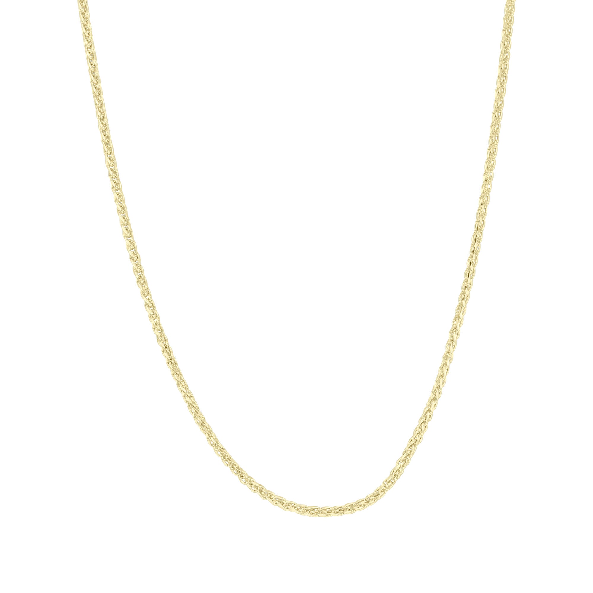 Ranger 1.9mm Gold Wheat Chain Necklace- 20“ – Steven Singer Jewelers