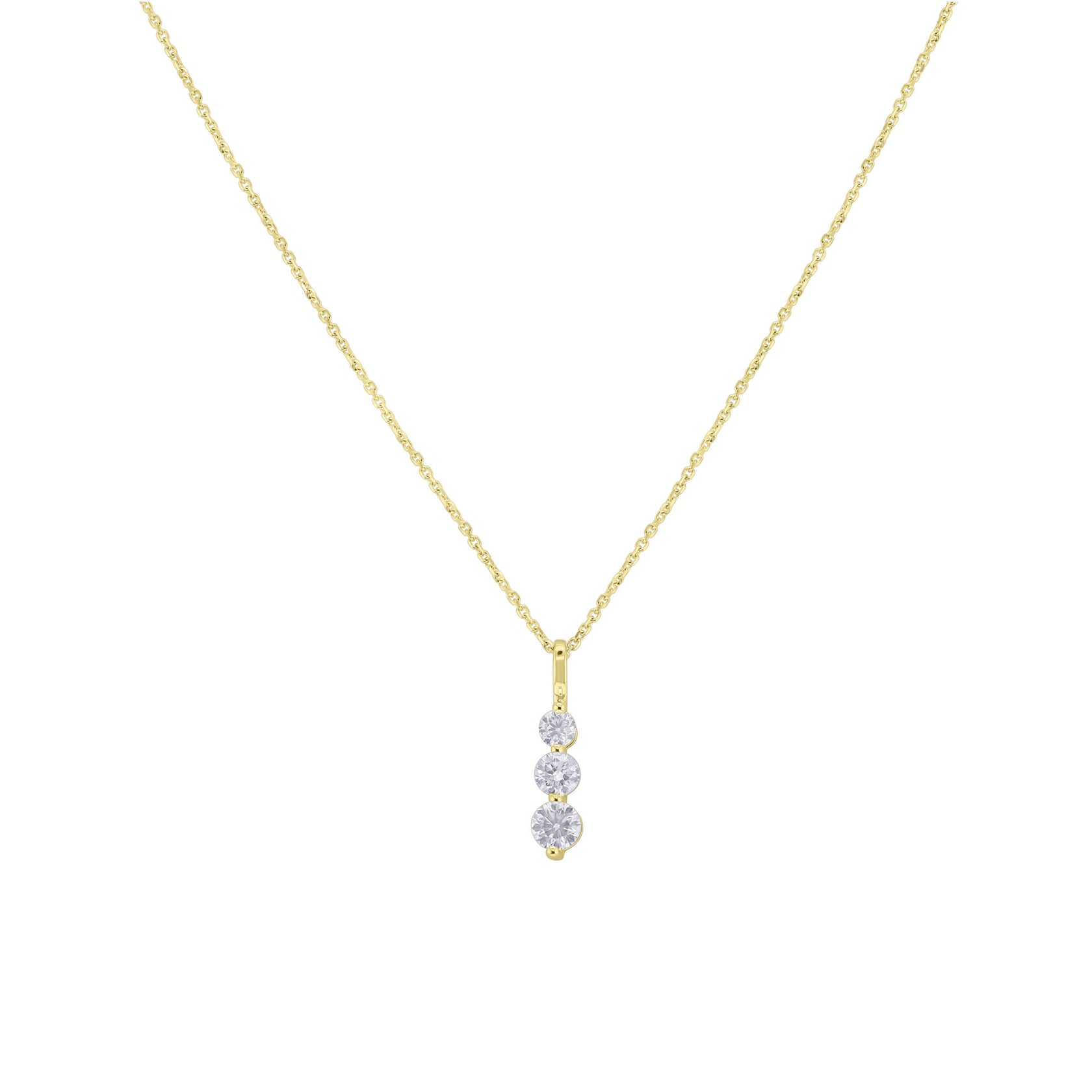 Journey Diamond Necklace 1ct – Steven Singer Jewelers