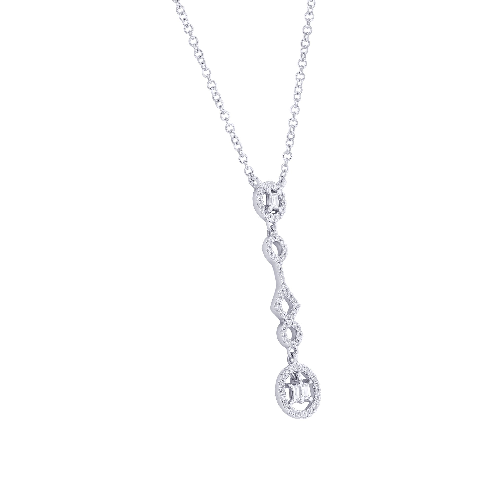 Middleton Diamond Drop Necklace – Steven Singer Jewelers