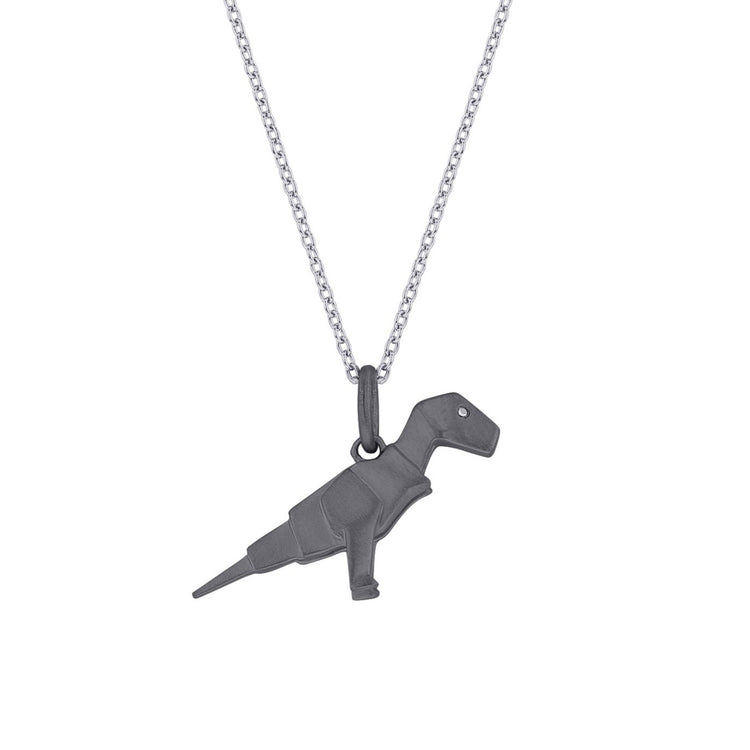 Origami T-Rex Diamond Necklace – Steven Singer Jewelers