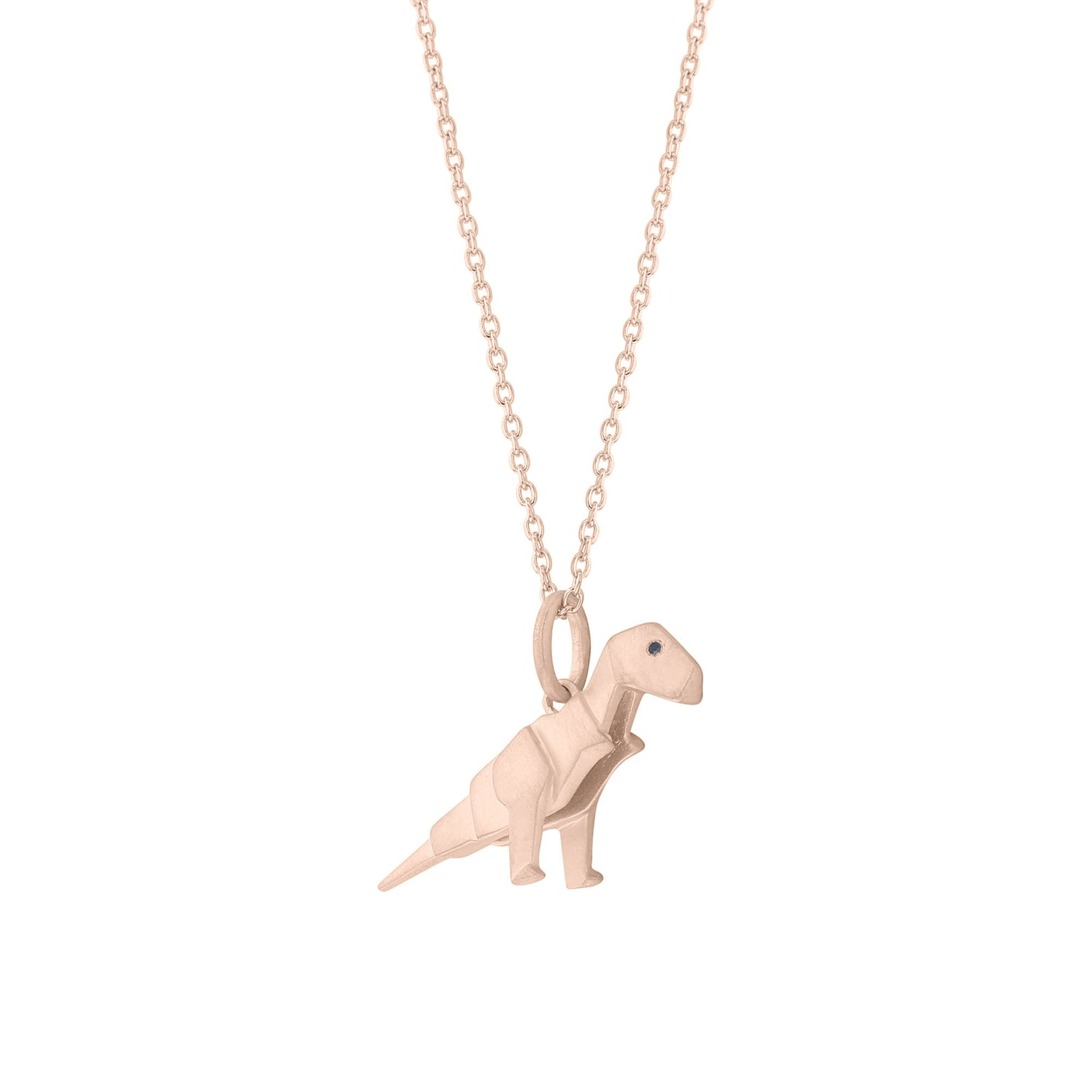 Origami T-Rex Diamond Necklace – Steven Singer Jewelers