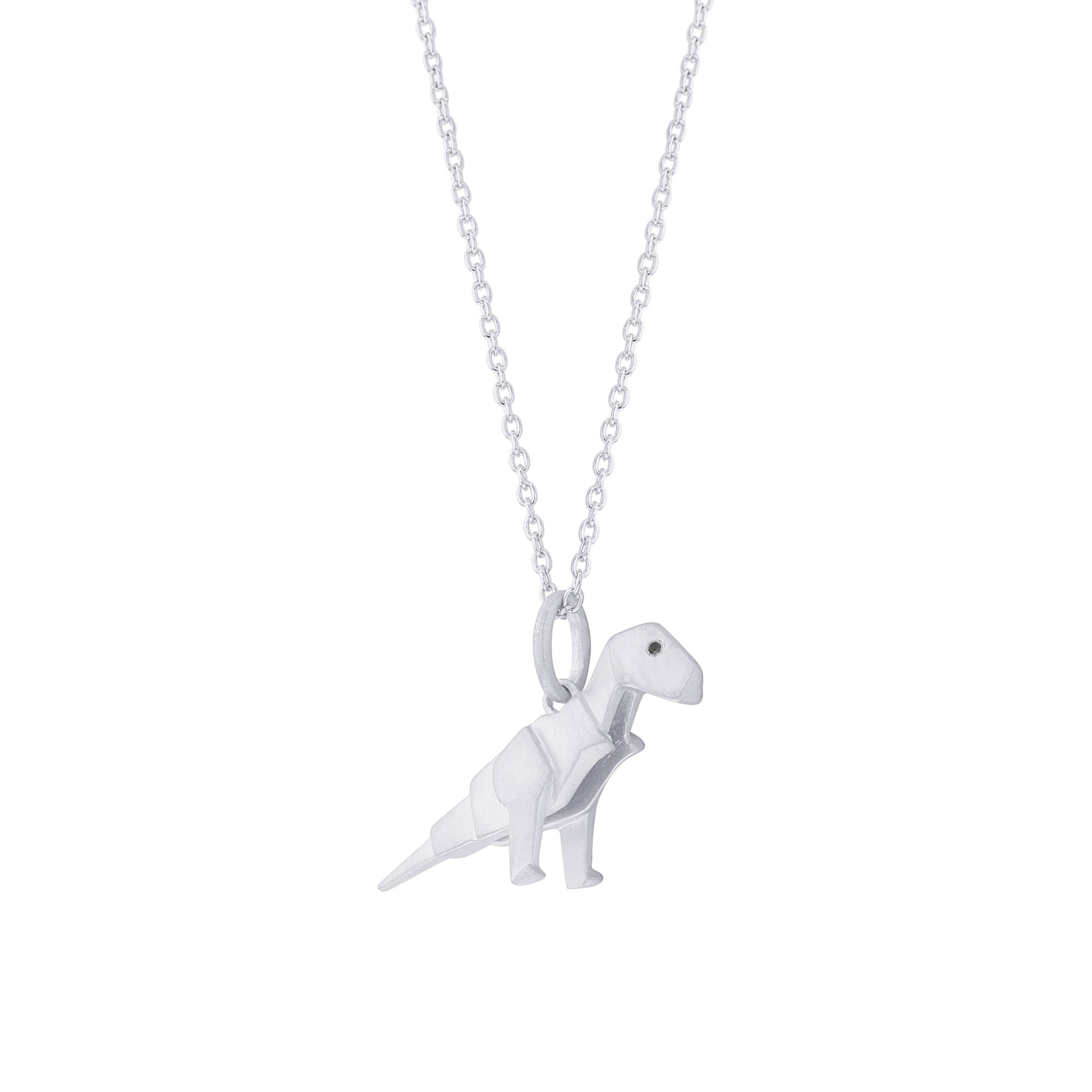 Origami T-Rex Diamond Necklace – Steven Singer Jewelers