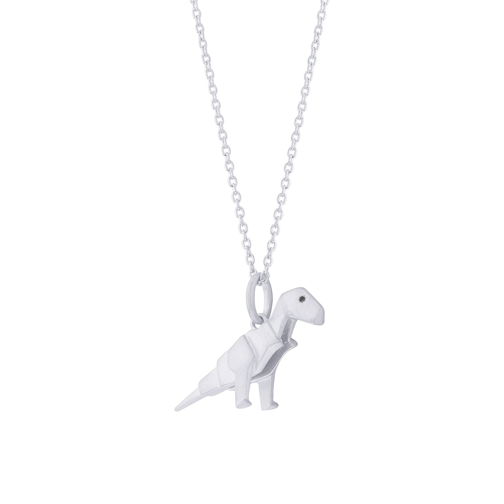 Origami T-Rex Diamond Necklace – Steven Singer Jewelers