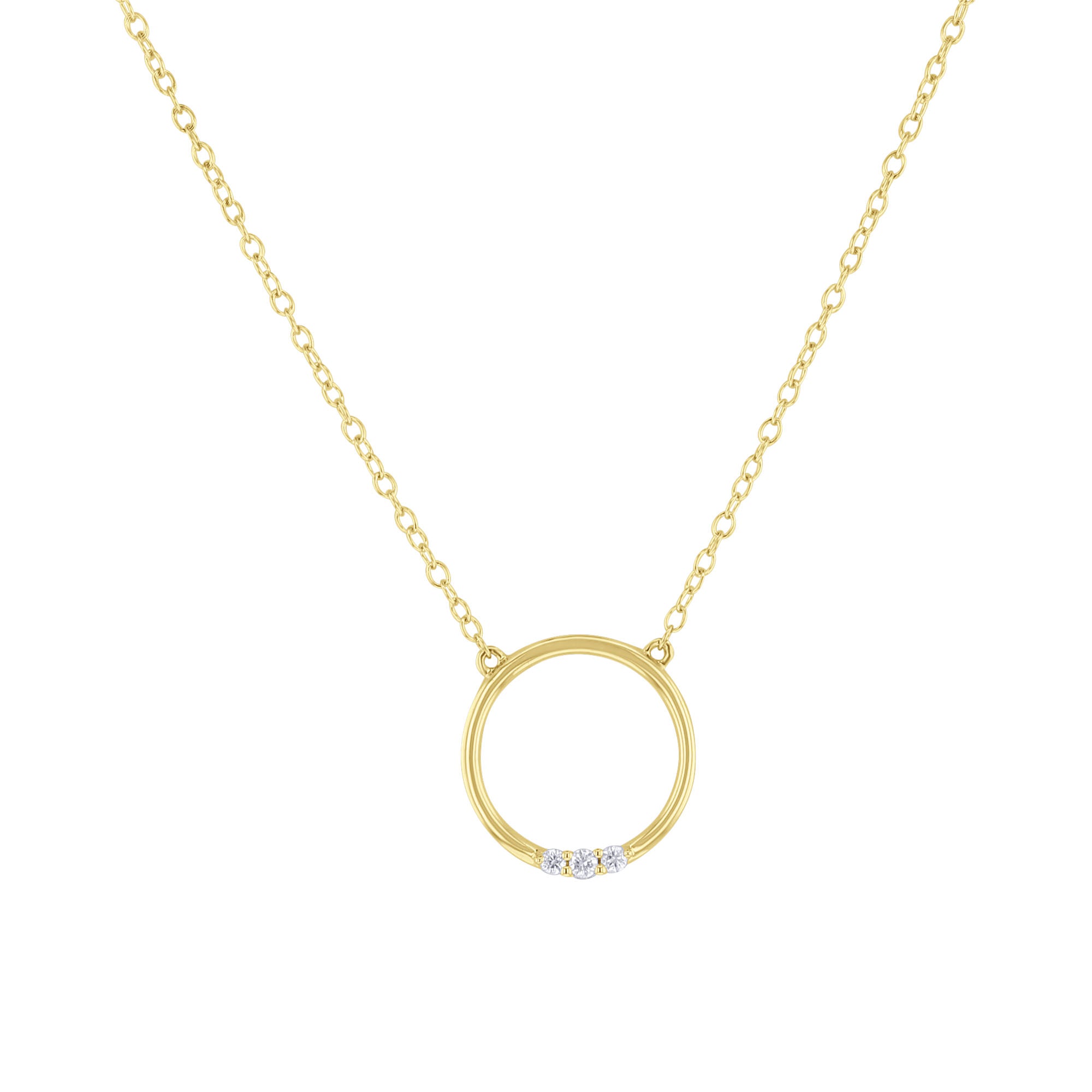 Trilogy Diamond Necklace – Steven Singer Jewelers