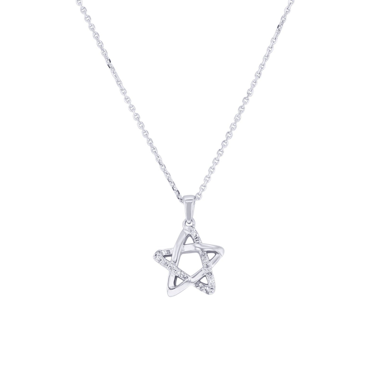 Silver Starlight Diamond Necklace – Steven Singer Jewelers