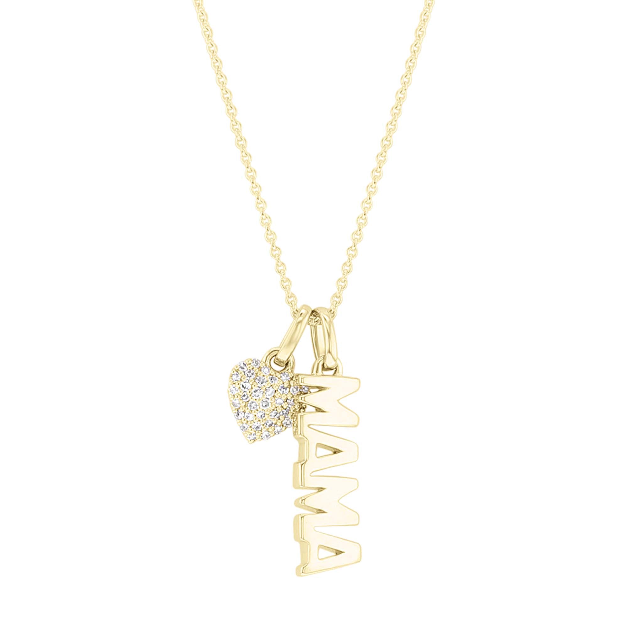 Mama Diamond Charm Necklace – Steven Singer Jewelers