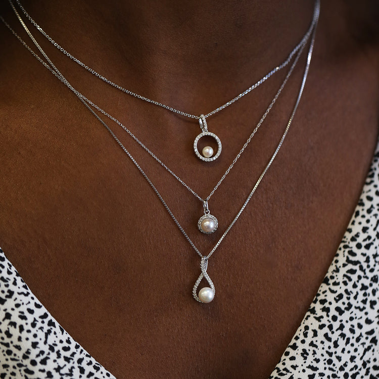 Popsicle Pearl & Diamond Necklace – Steven Singer Jewelers