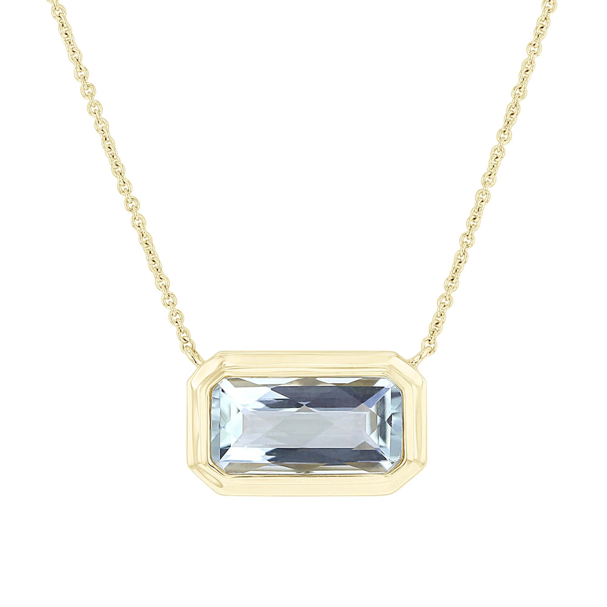 Danu Green Amethyst Bezel Necklace – Steven Singer Jewelers