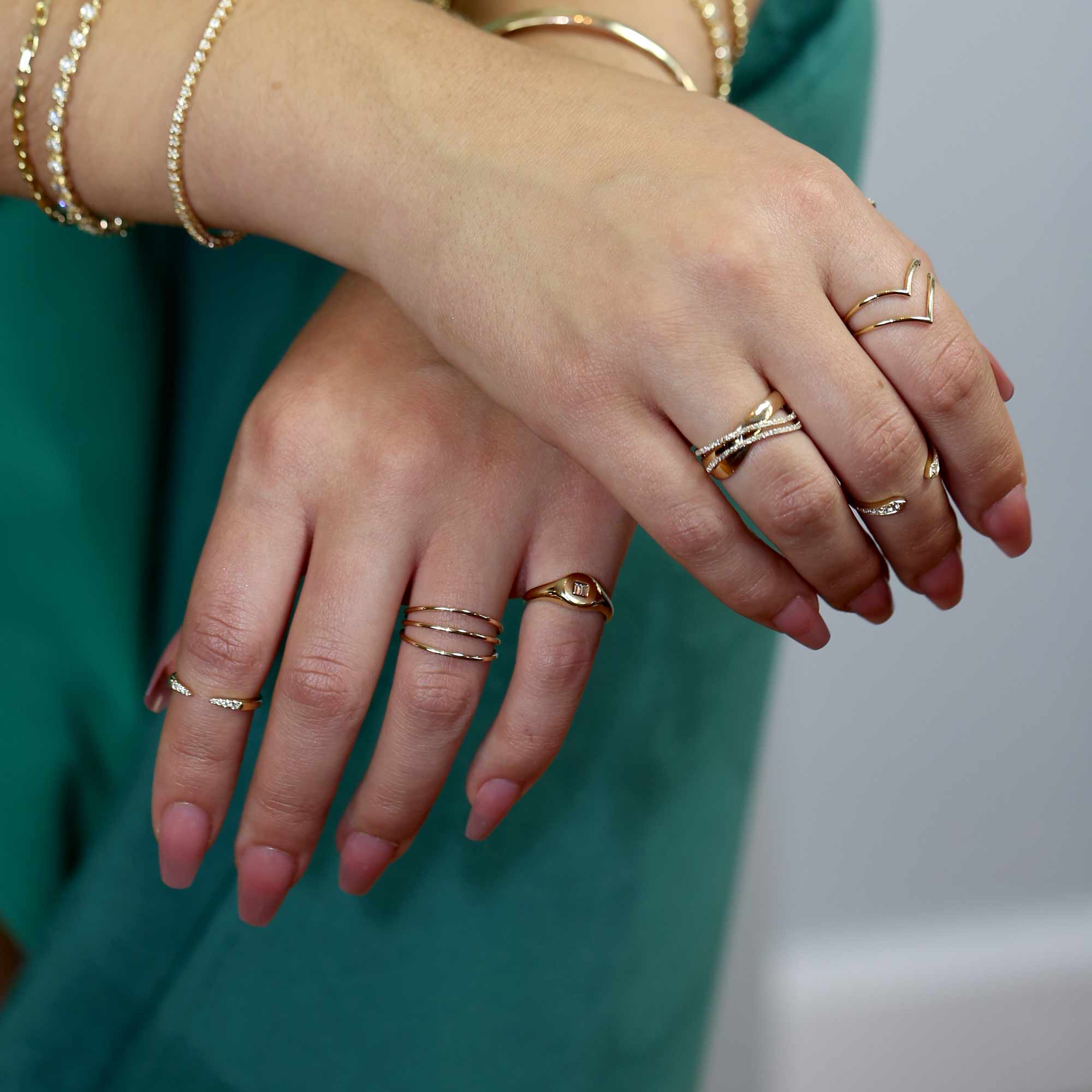 Puma Stackable Diamond Ring – Steven Singer Jewelers