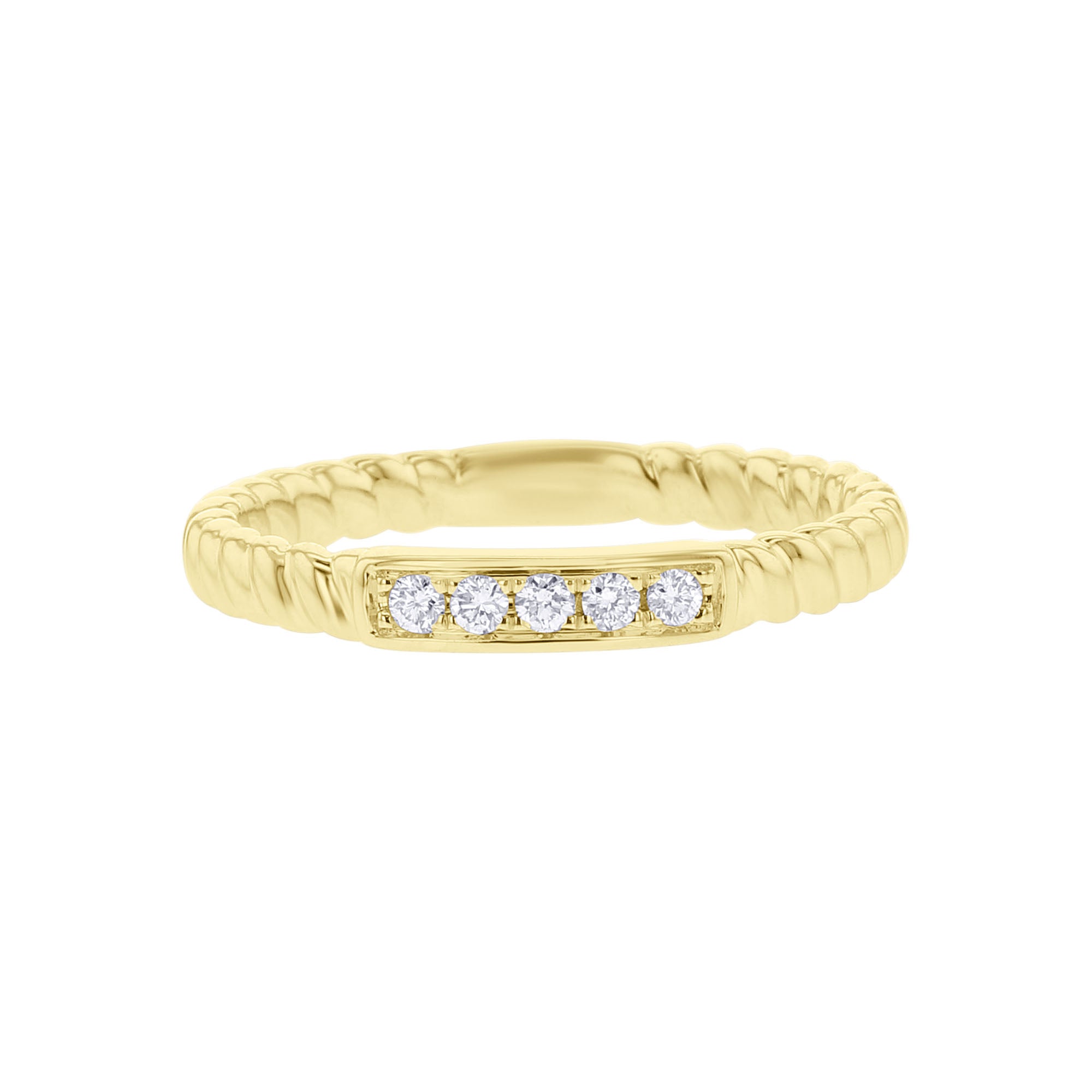 Charleston Twisted Diamond Ring – Steven Singer Jewelers