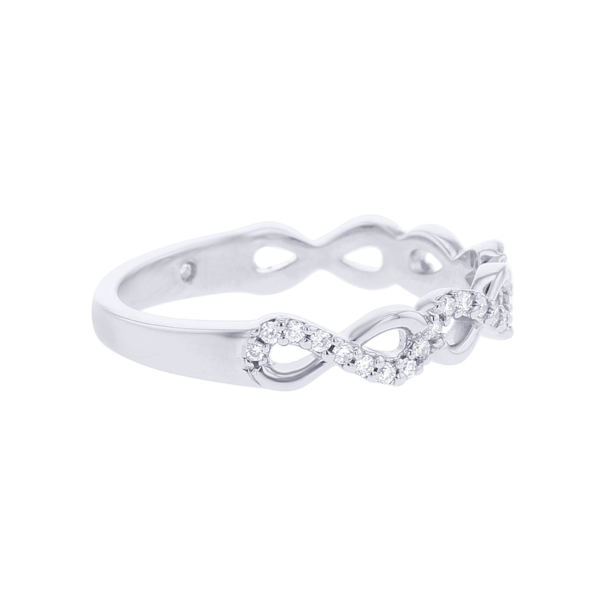 For Infinity Pave Diamond Ring – Steven Singer Jewelers