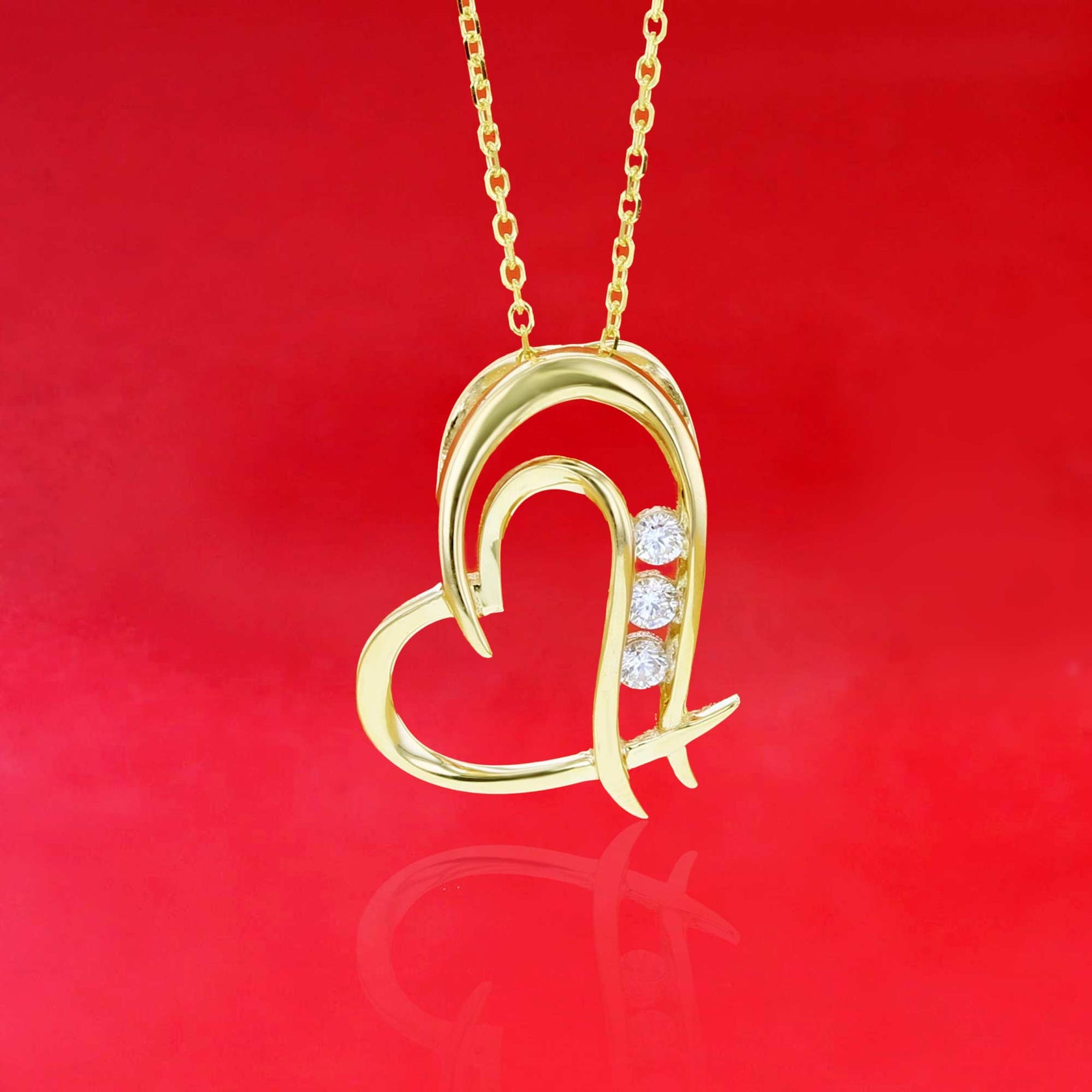 Hopeful Hearts Diamond Necklace – Steven Singer Jewelers