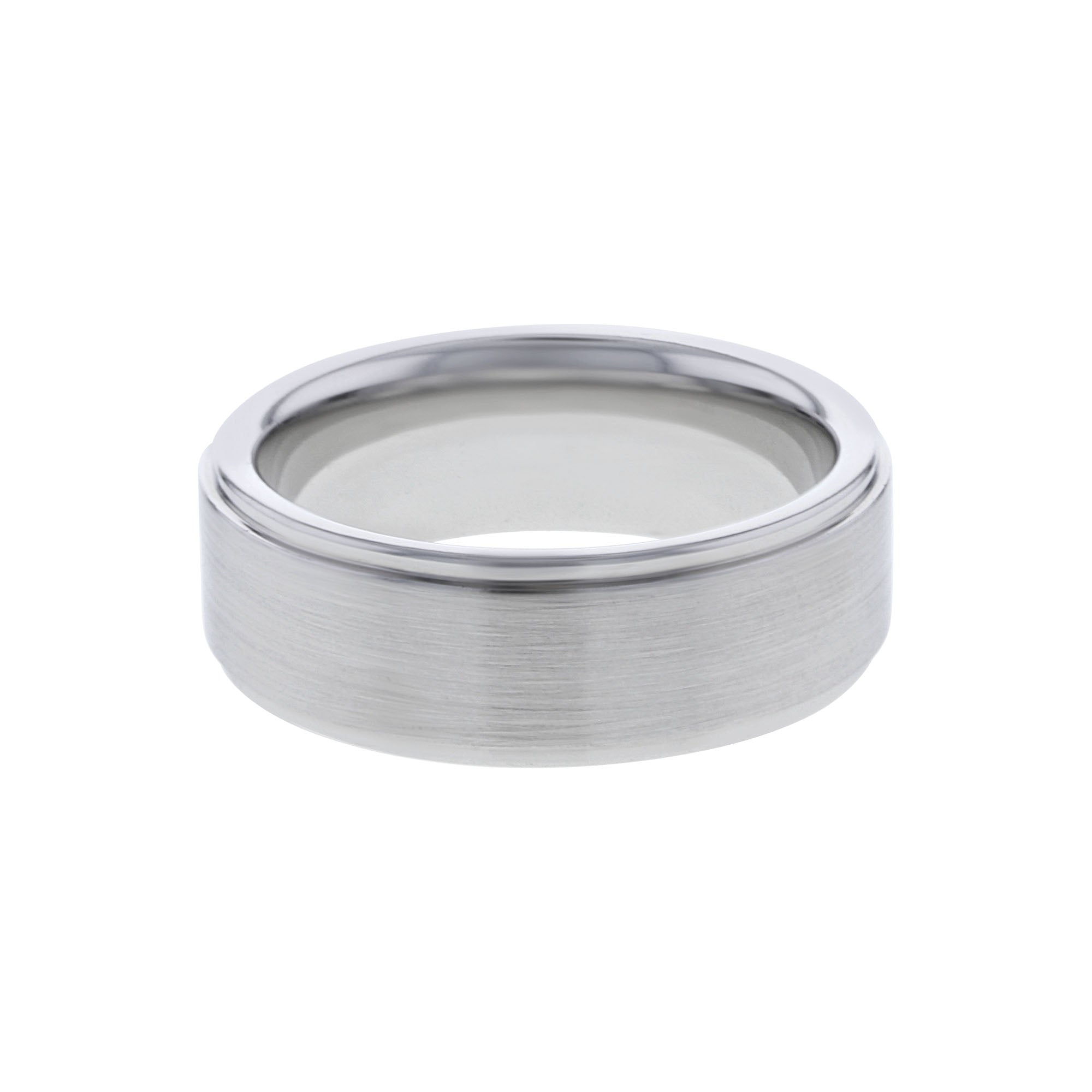 Caspian Serinium Grooved Wedding Ring - 8mm – Steven Singer Jewelers