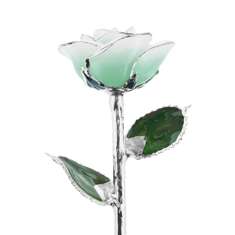 Mint To Be Platinum Dipped Rose – Steven Singer Jewelers