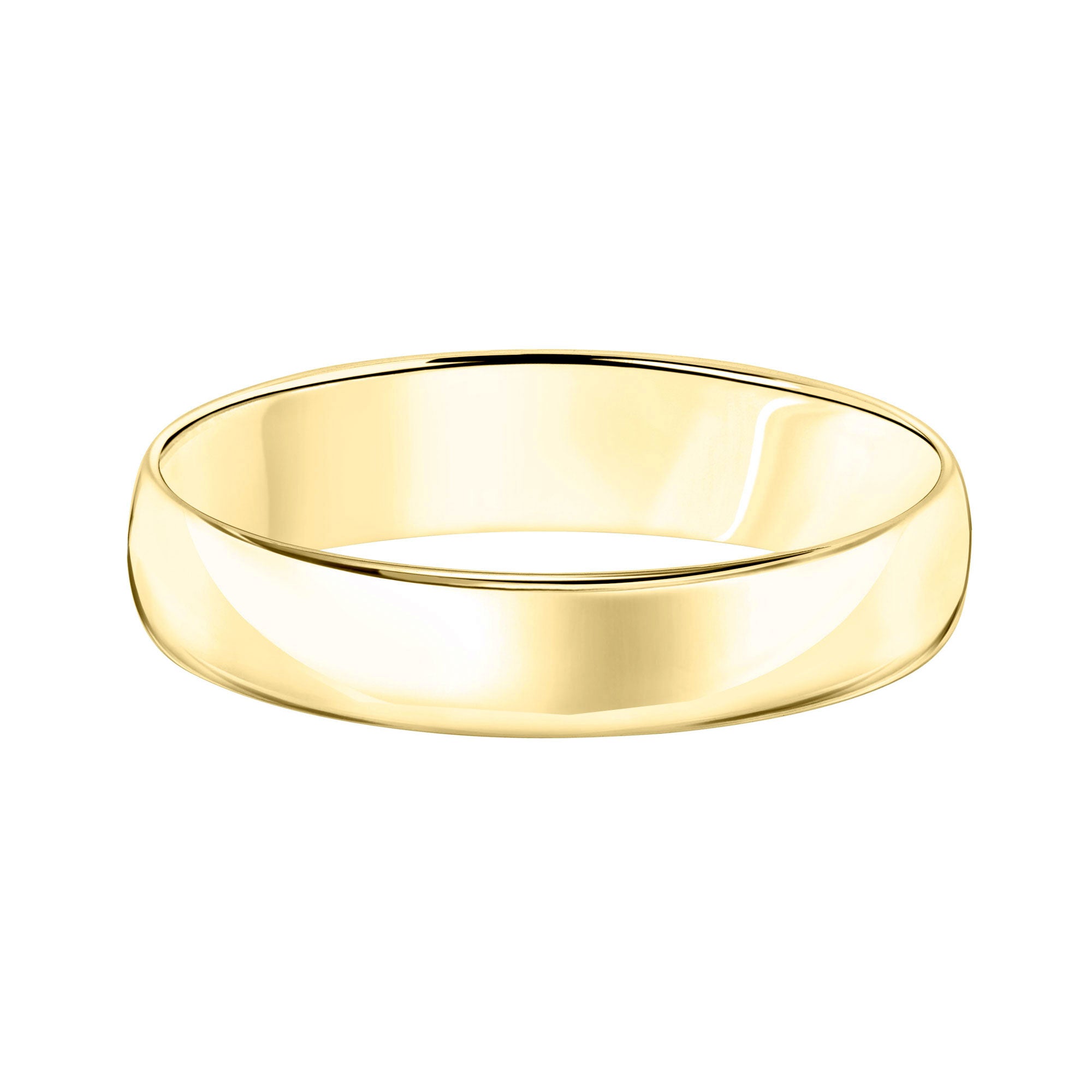 Roux 4mm Light Low Dome Wedding Ring – Steven Singer Jewelers