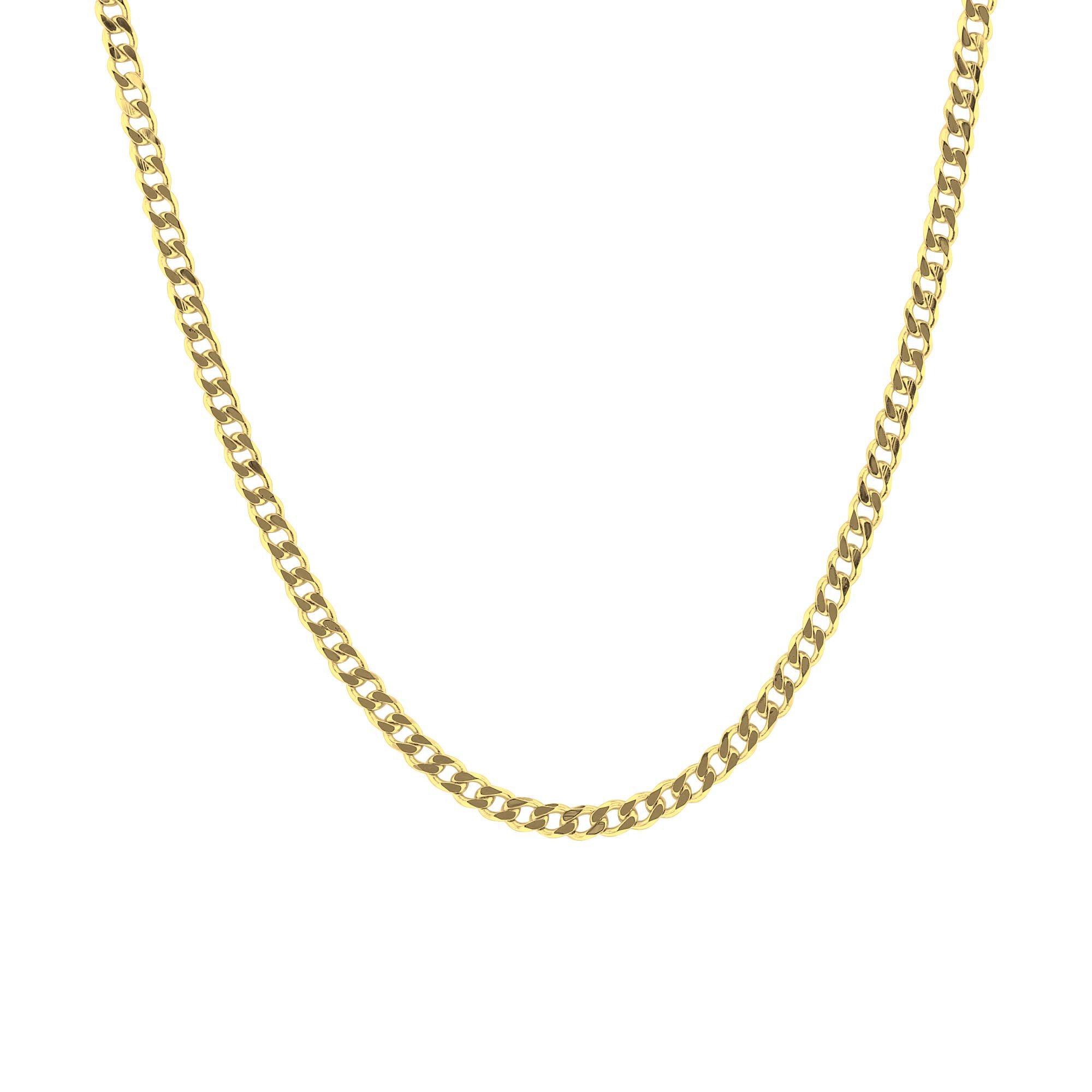 Rogan Gold Curb Link Chain Necklace- 16" – Steven Singer Jewelers