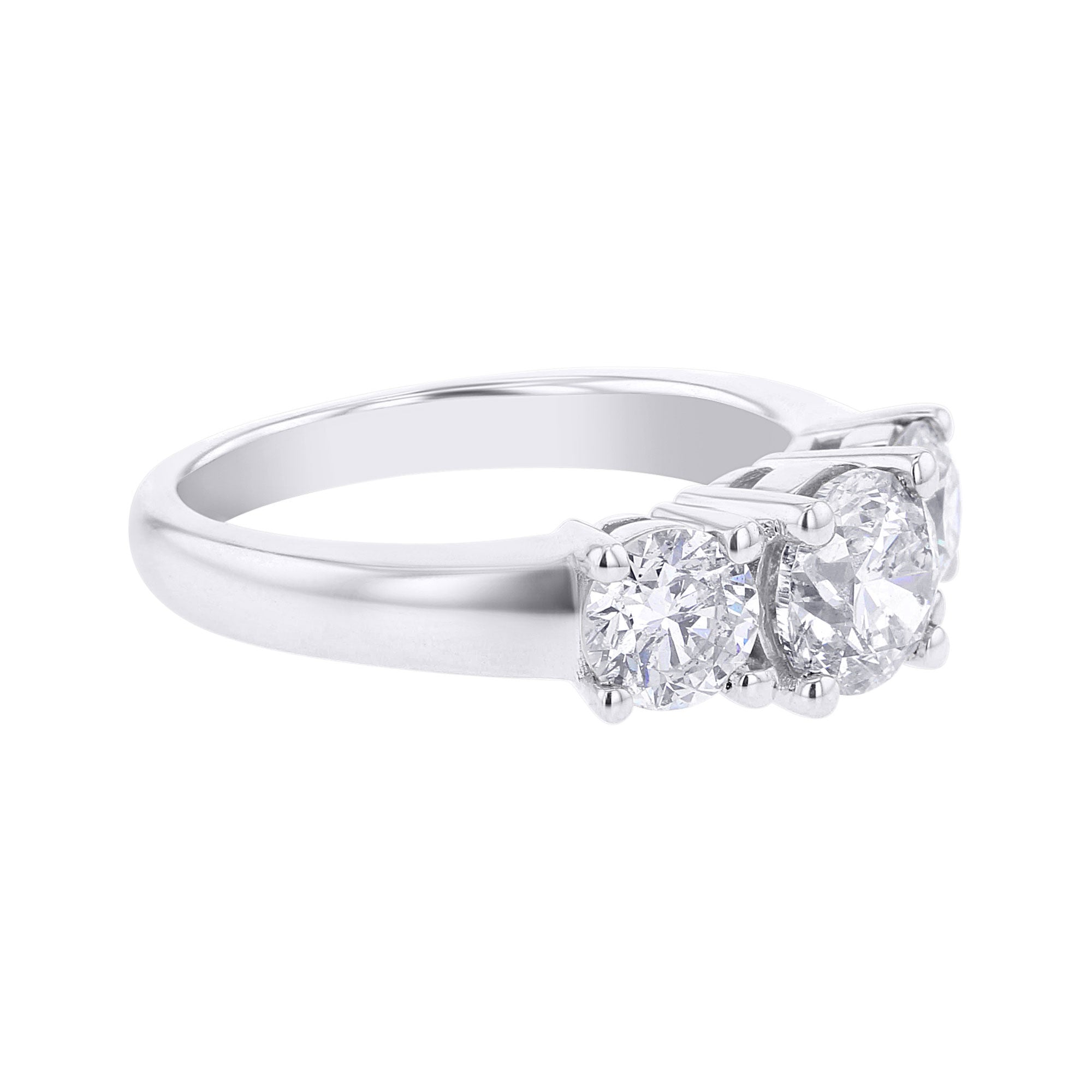 Classic Three Stone Ready for Love Diamond Engagement Ring 2Ct – Steven ...