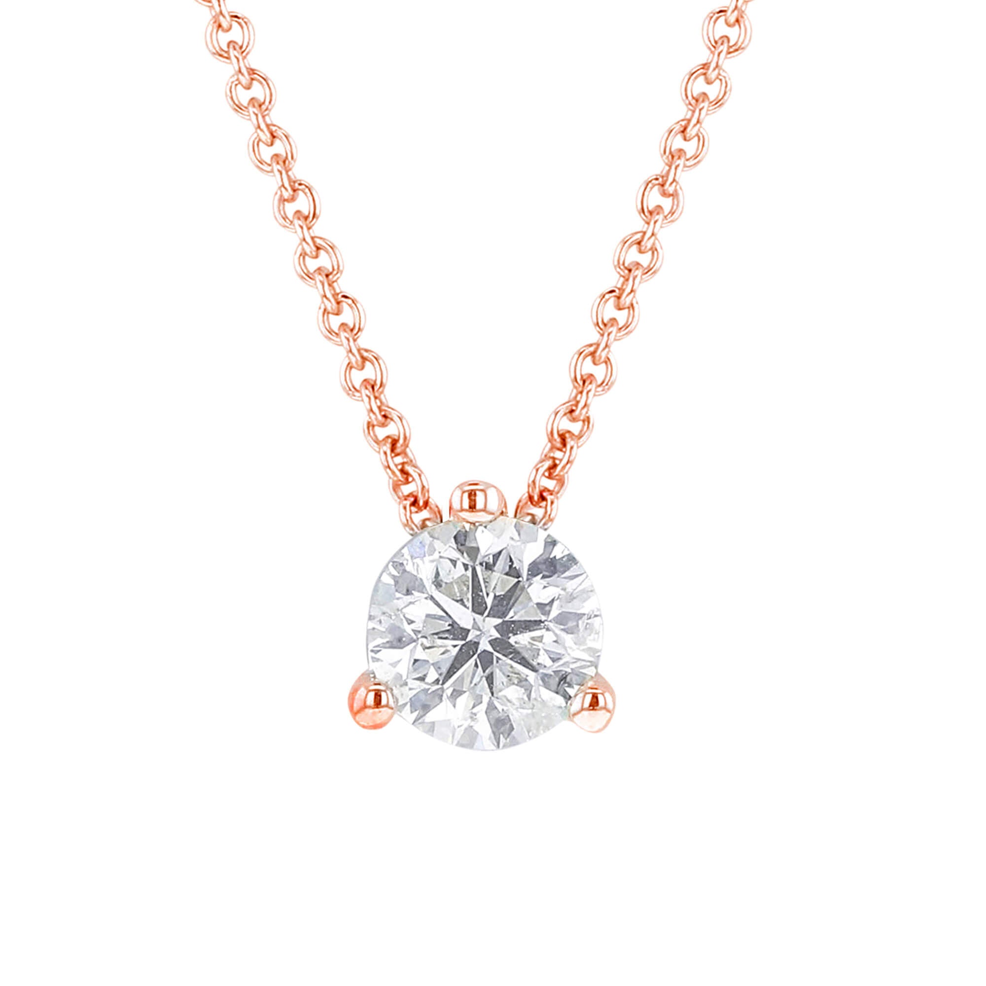 Solitaire Necklaces – Steven Singer Jewelers