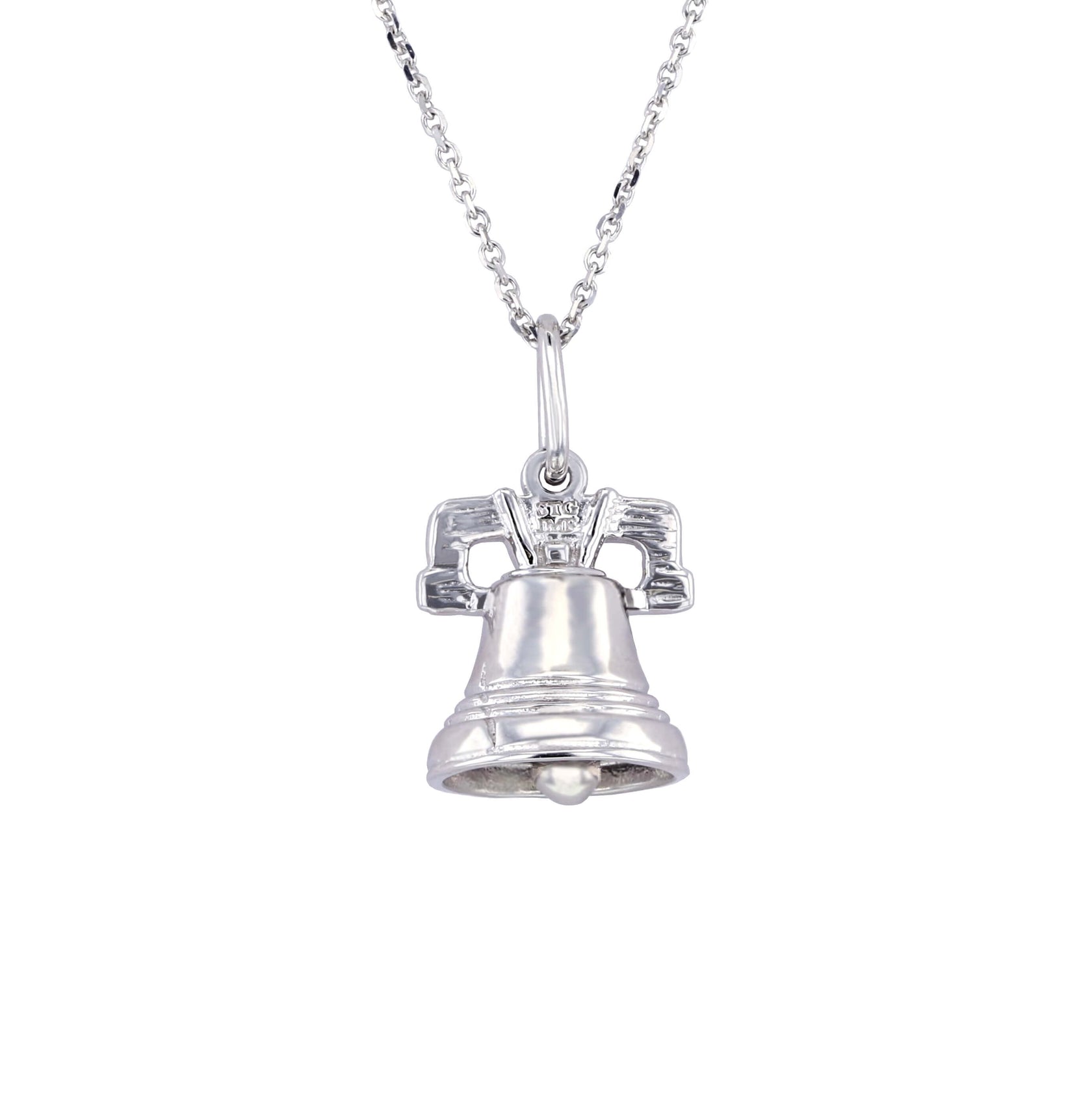 Silver Liberty Bell Necklace – Steven Singer Jewelers
