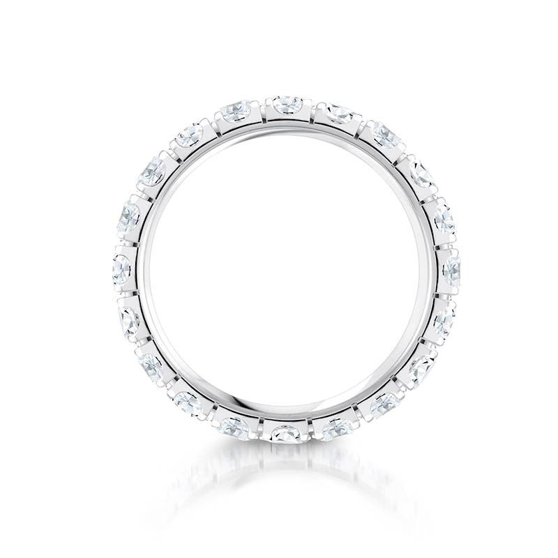 Khloe Eternity Diamond Wedding Ring – Steven Singer Jewelers
